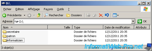 Share Folders And Manage Ntfs Rights Of Them On Windows Server 2003 Windows Server Tutorials